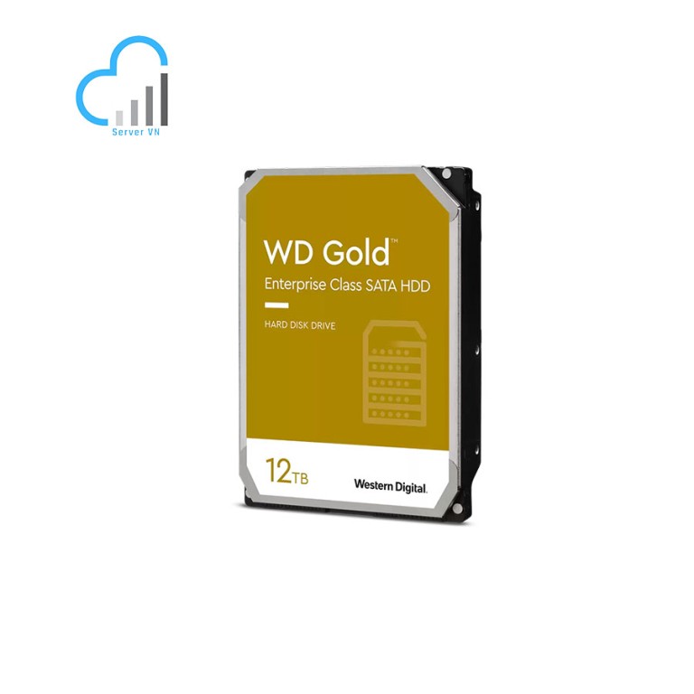 Ổ cứng HDD WD Gold 12TB Enterprise Class SATA - MÁY CHỦ VINA