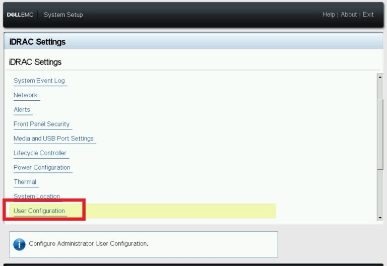 Cấu hình iDRAC server Dell - MÁY CHỦ VINA