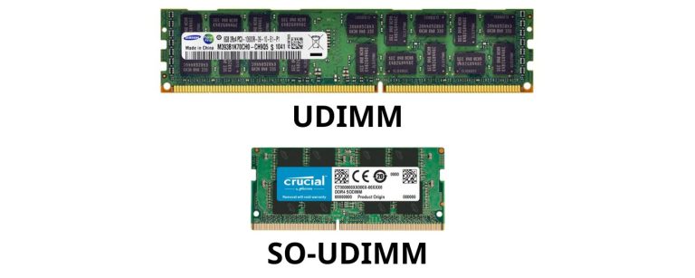 SO-DIMM là gì? Sự Khác biệt giữa RAM SO-DIMM và UDIMM là gì? - MÁY CHỦ VINA