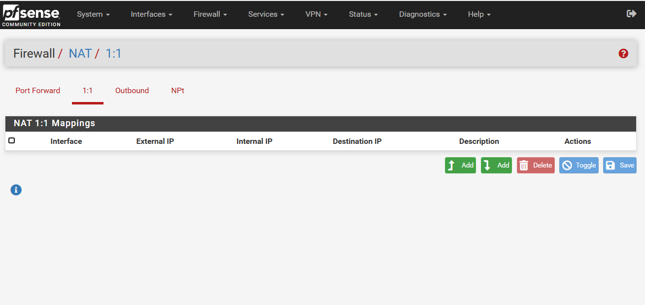 Hướng dẫn NAT 1:1 trên Pfsense - MÁY CHỦ VINA