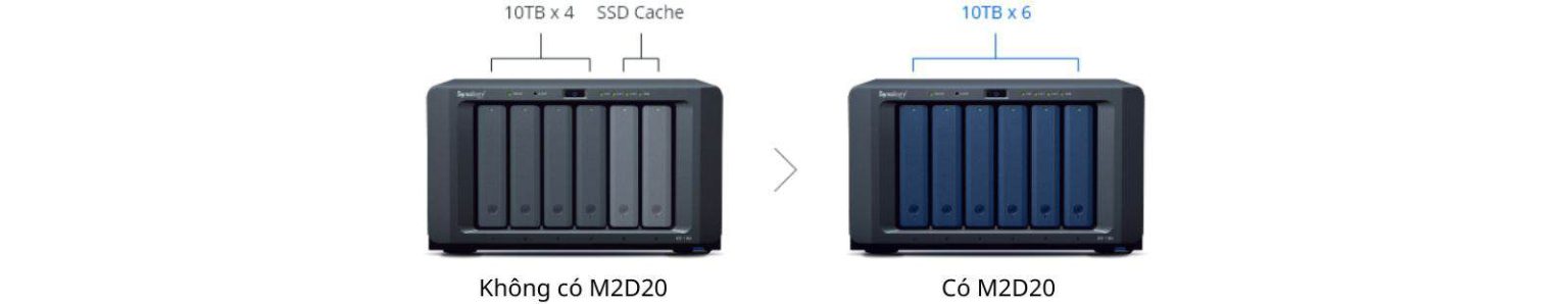 Synology M2D20 - MÁY CHỦ VINA